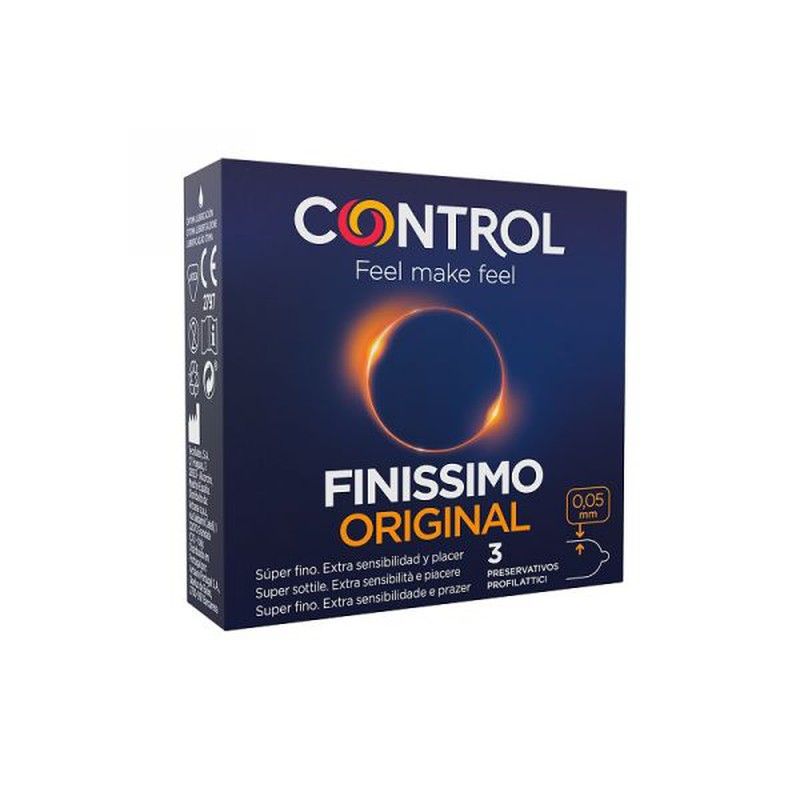 Control Finissimo Original Preservativos 3 U — Farmacia Núria Pau