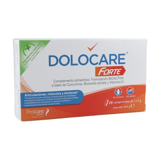 Dolocare Forte 28 Capsulas — Farmacia Núria Pau