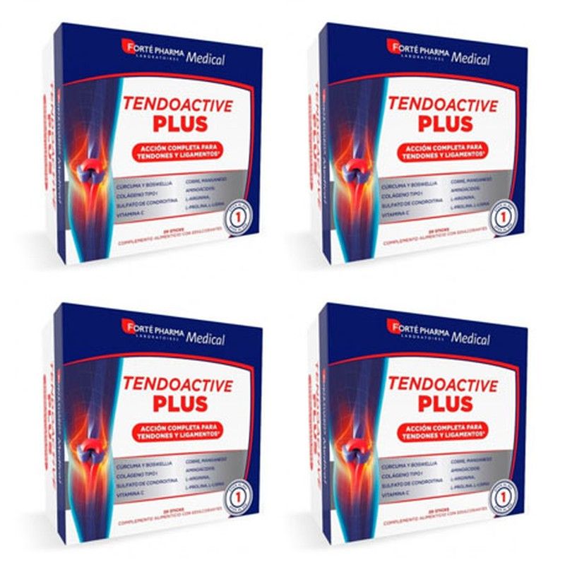 FORTÉ PHARMA TENDOACTIVE TENDONES Y LIGAMENTOS 60 CAPSULAS — Farmacia ...