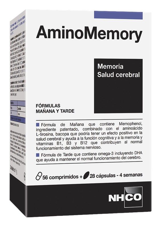 Nhco AminoMemory 56 Comprimidos — Farmacia Núria Pau