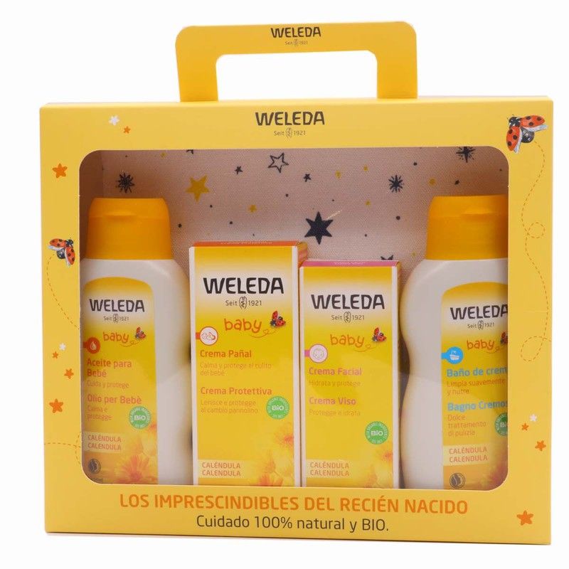 Weleda Set Los Imprescindibles Recién Nacido 4 Productos + REGALO ...